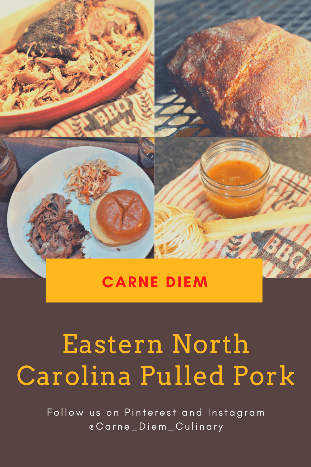 Eastern North Carolina Pulled Pork - Carne Diem