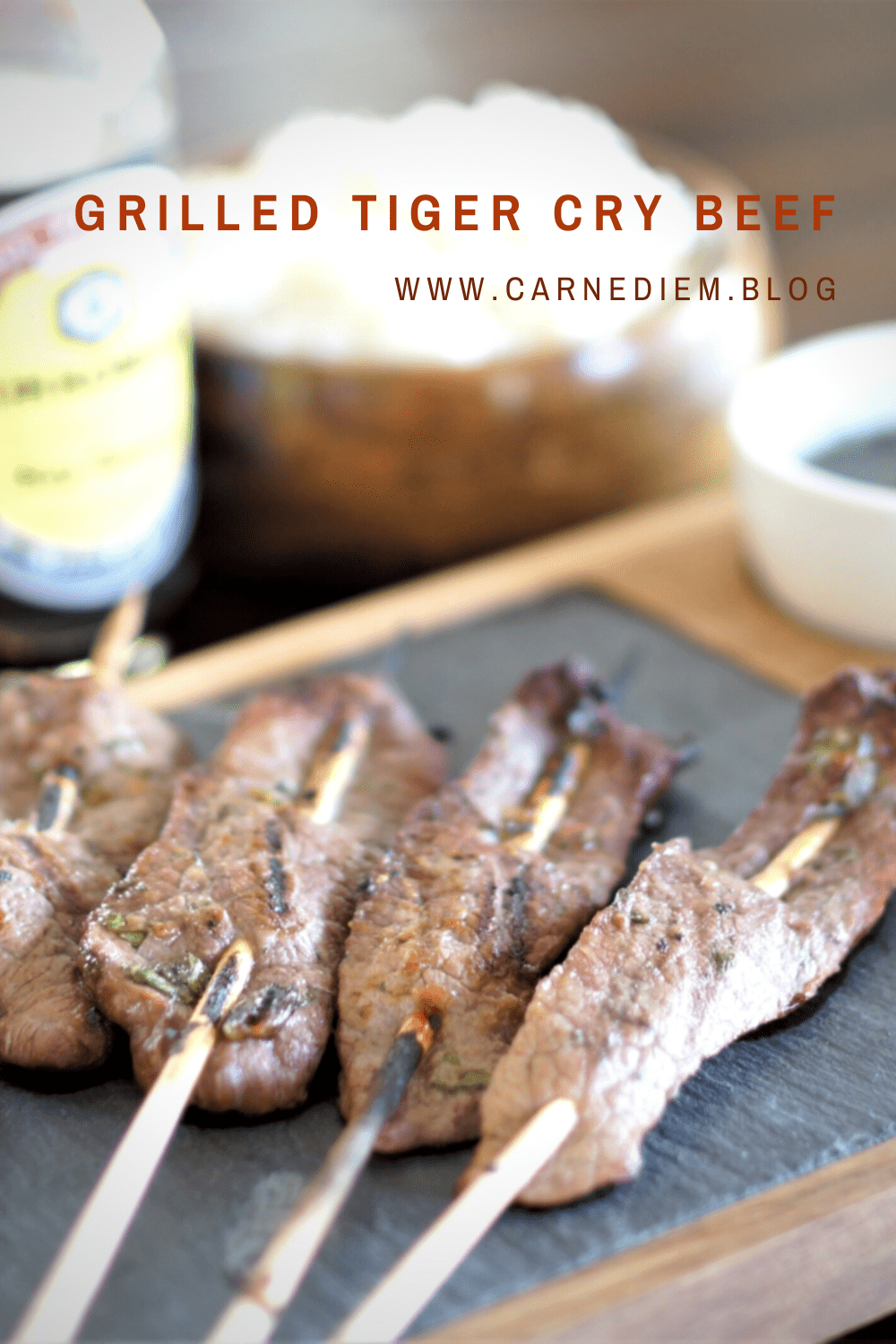 Grilled Tiger Cry Beef - Carne Diem