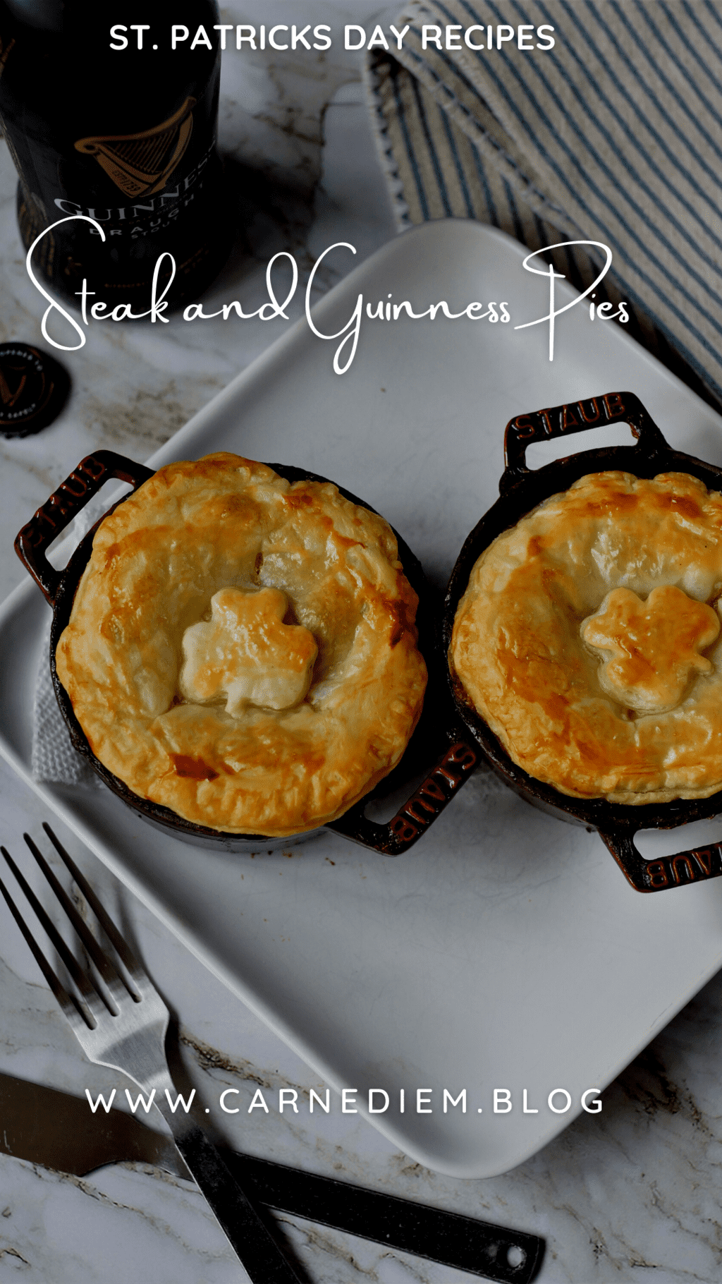 Irish Steak and Guinness Pie - Carne Diem