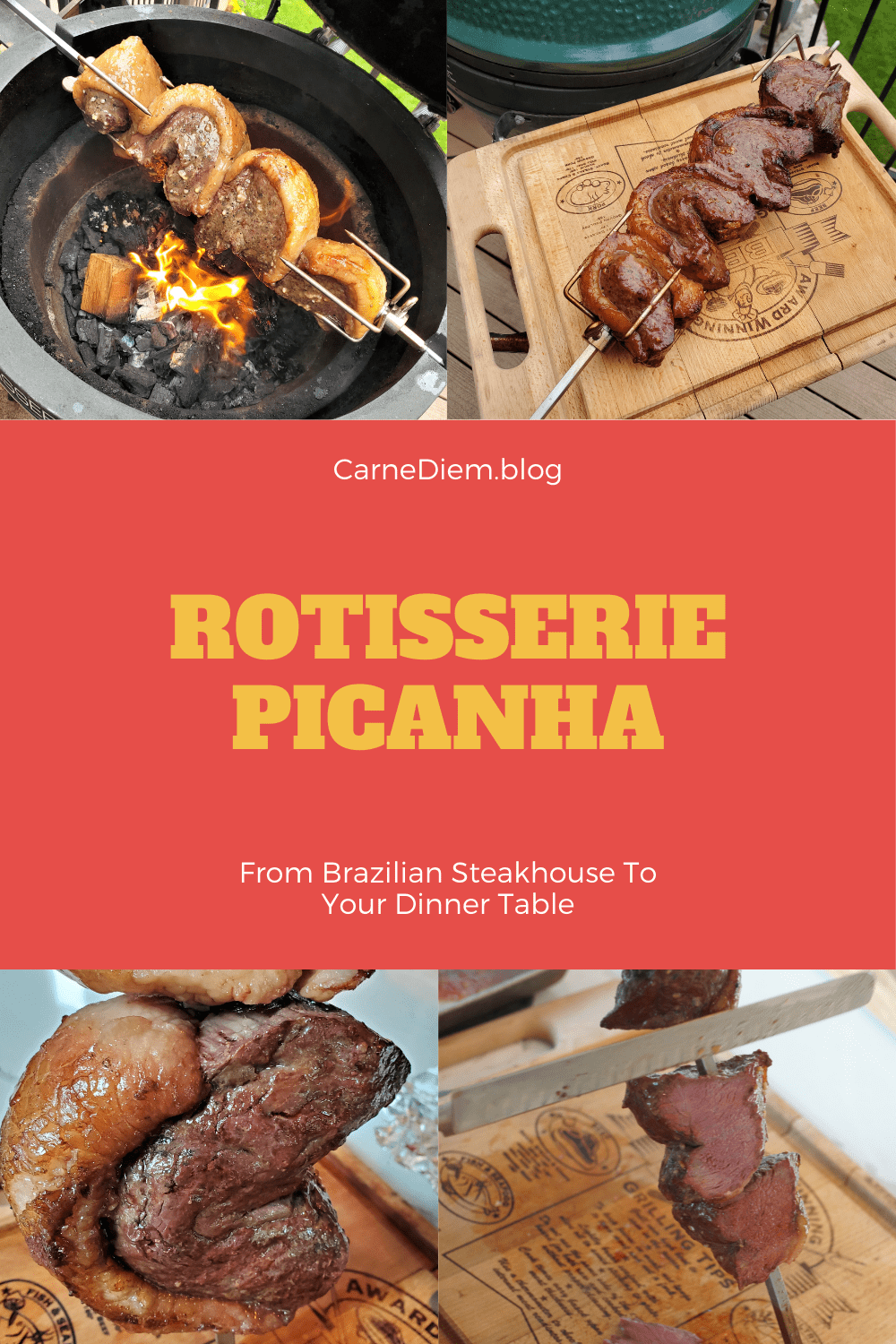 Garlic Basted Rotisserie Picanha - Carne Diem