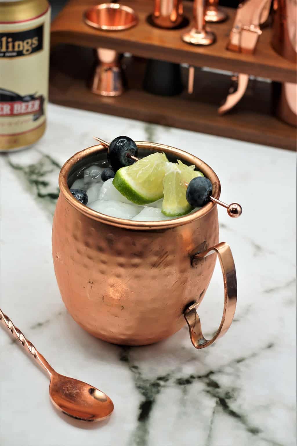 Blueberry Moscow Mule - Carne Diem
