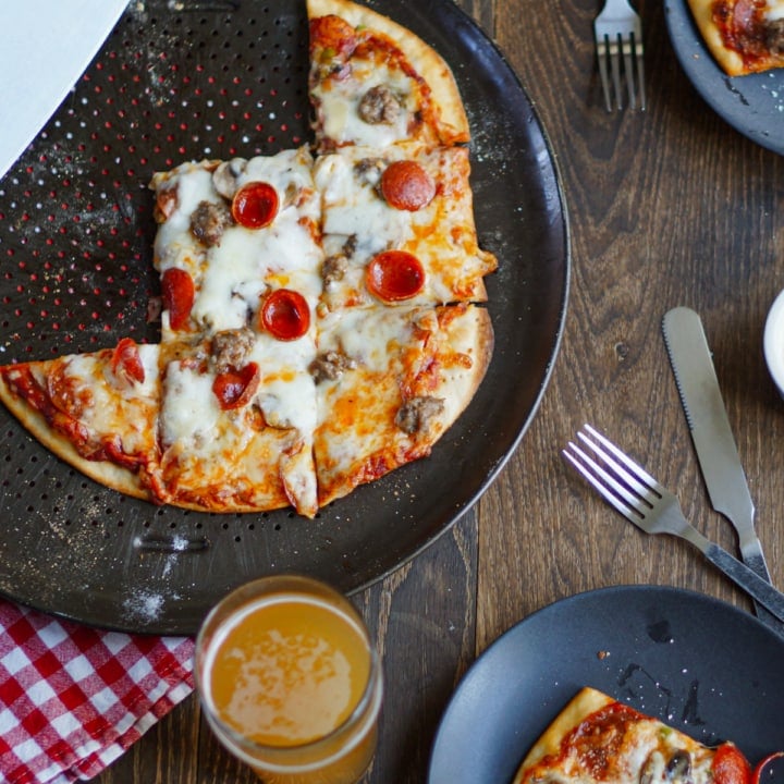 Chicago Tavern Style Pizza - Carne Diem