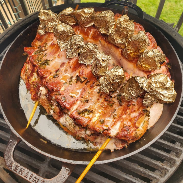 Smoked Pork Crown Roast - Carne Diem