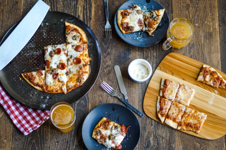 Chicago Tavern Style Pizza - Carne Diem