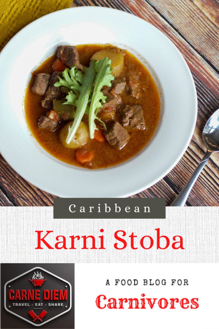 Karni Stoba: Caribbean Beef Stew - Carne Diem