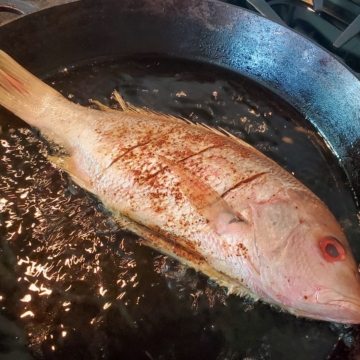 Grilled Red Snapper Escovitch - Carne Diem