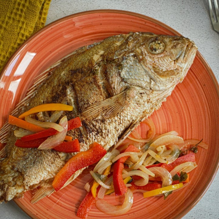 Grilled Red Snapper Escovitch - Carne Diem
