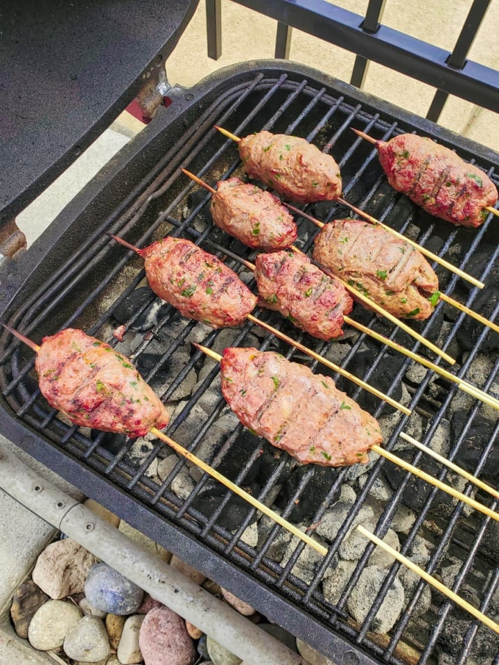 Moroccan Grilled Kefta Kebabs - Carne Diem