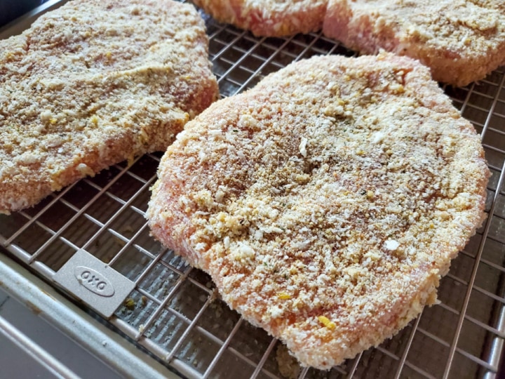 Blackstone Griddle Italian Pork Milanese - Carne Diem