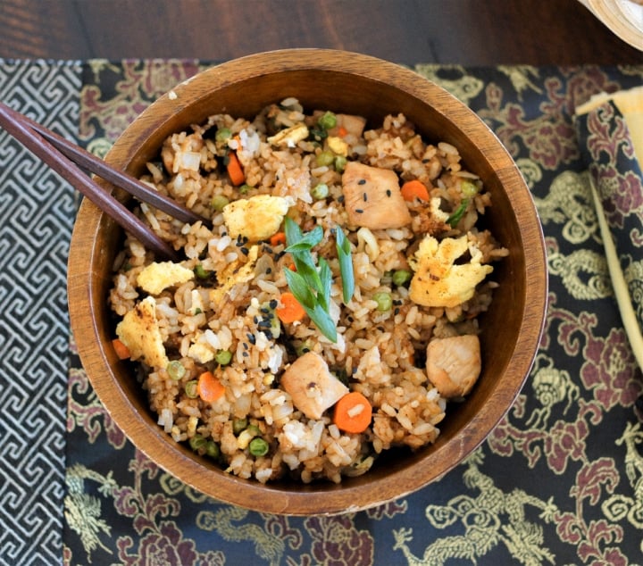 Flat Top Chicken Fried Rice - Carne Diem