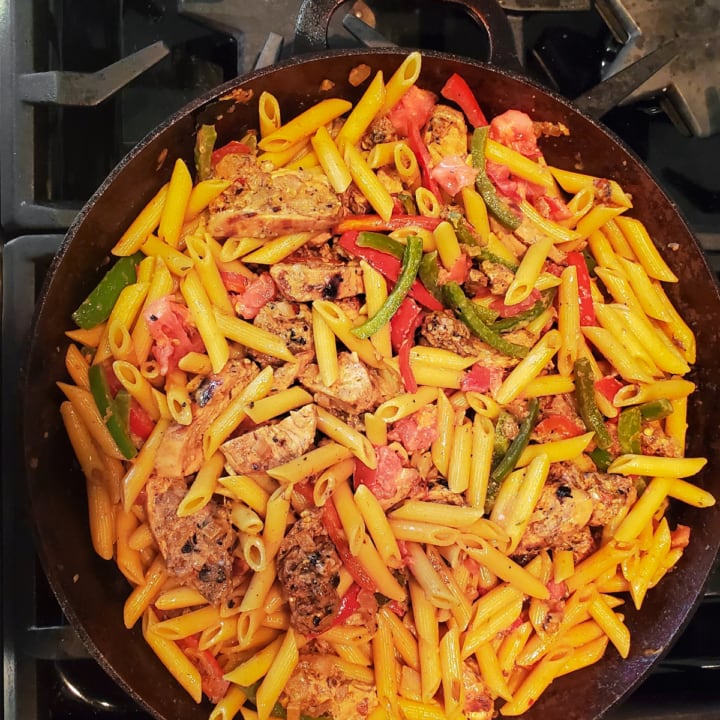 Jamaican Jerk Chicken Rasta Pasta - Carne Diem