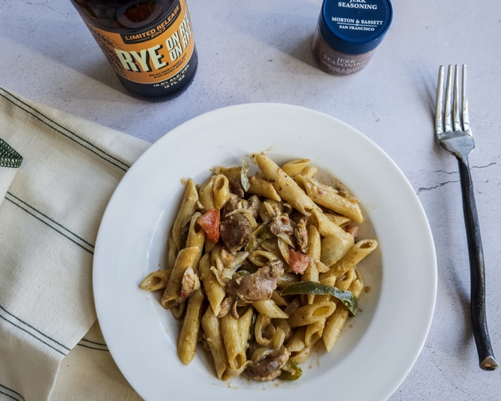 Jamaican Jerk Chicken Rasta Pasta - Carne Diem