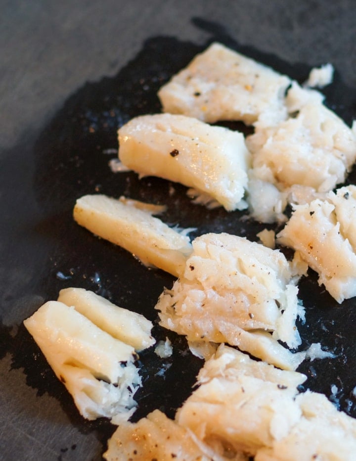 Easy Fresh Pollock Soup with Coconut Curry Broth - Carne Diem