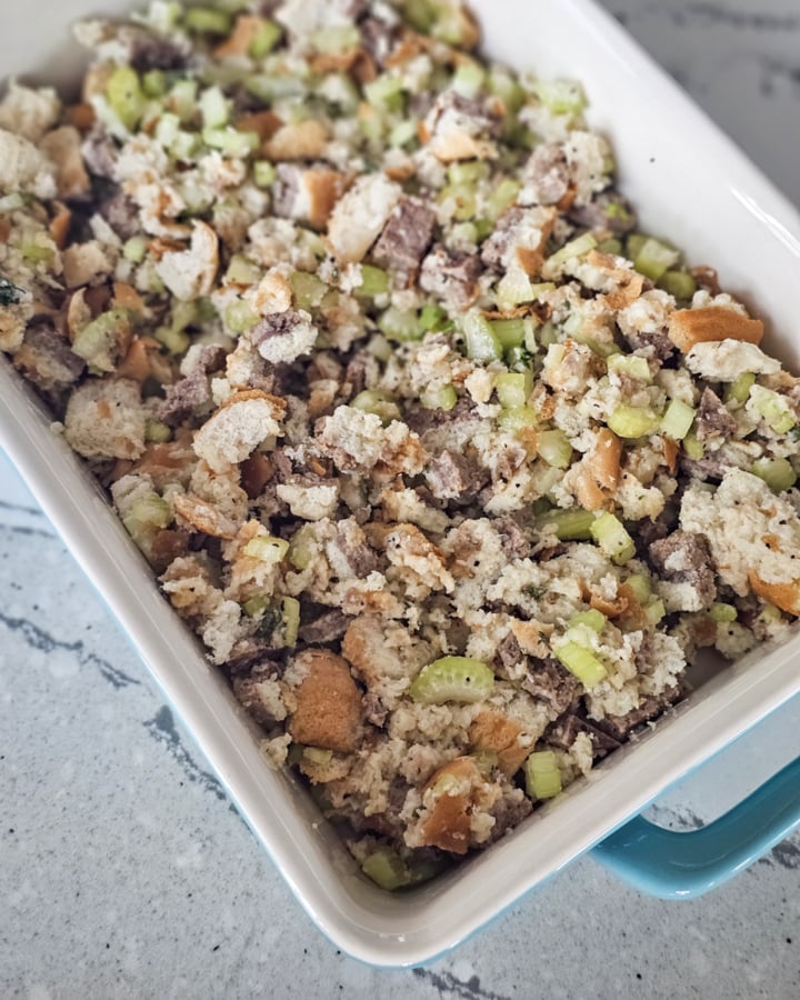 White Castle Holiday Stuffing - Carne Diem