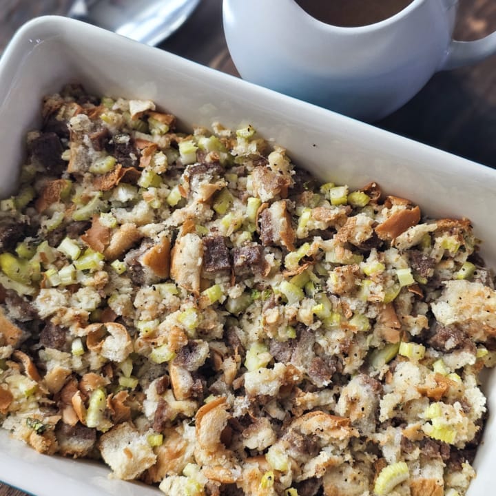 White Castle Holiday Stuffing - Carne Diem