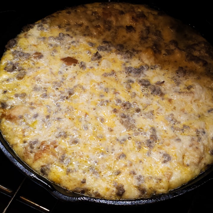 Cast Iron Skillet Breakfast Casserole - Carne Diem