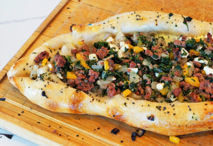 Traditional Turkish Pide: Turkish Flatbread Pizza - Carne Diem