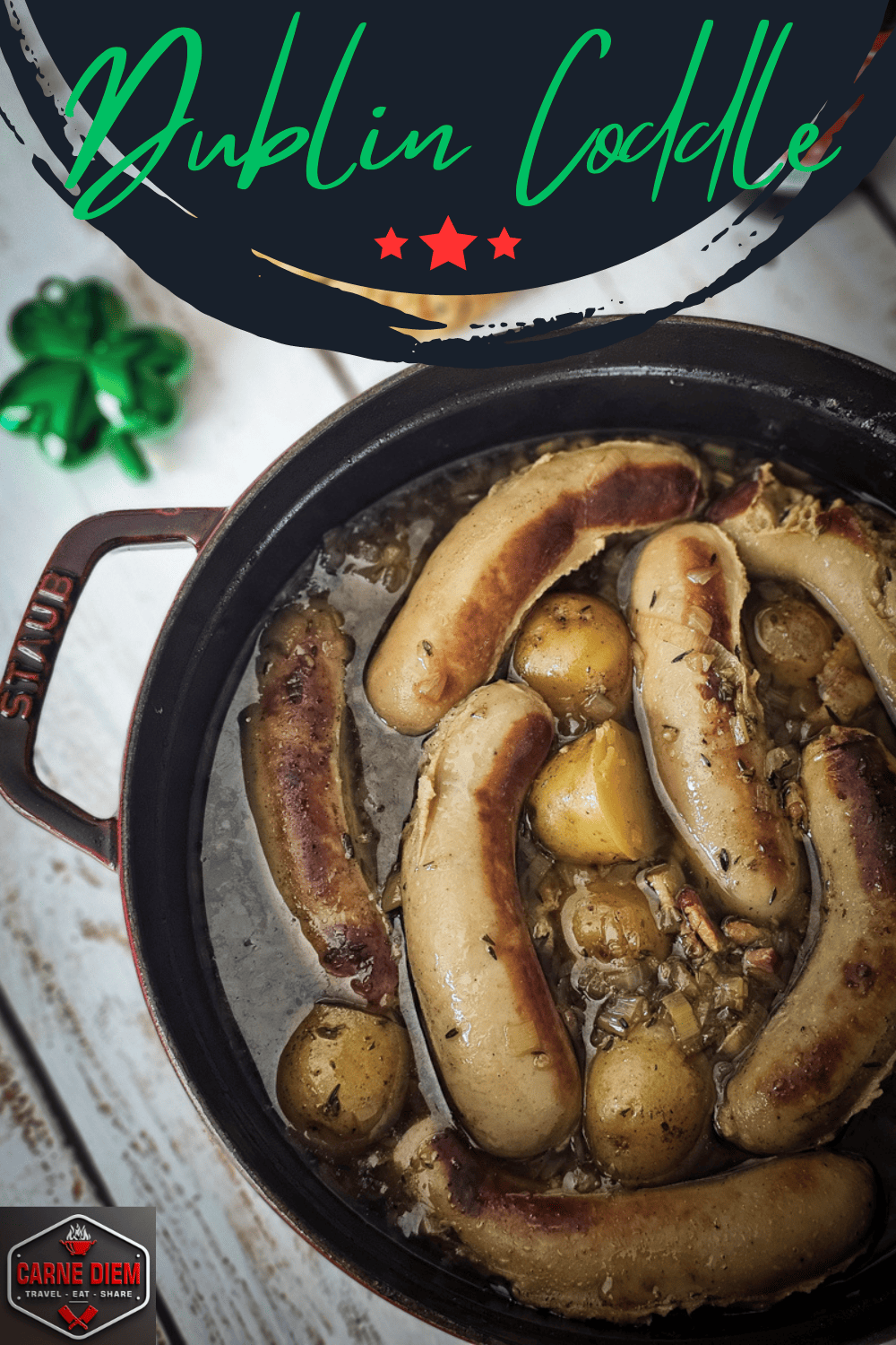 Dutch Oven Dublin Coddle Recipe: Sausage and Potato Stew - Carne Diem