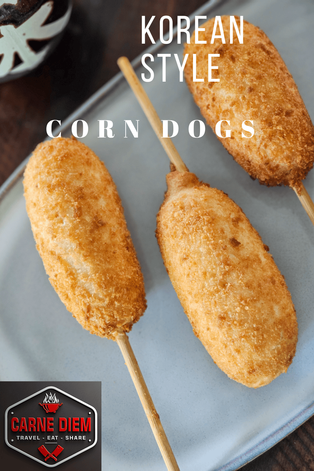 Korean Corn Dogs: Gamja Dog - Carne Diem