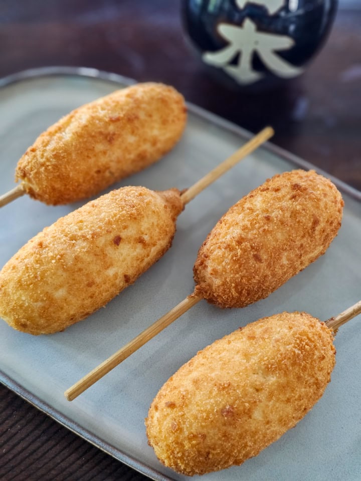 Korean Corn Dogs: Gamja Dog - Carne Diem