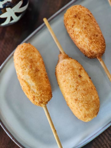 Korean Corn Dogs: Gamja Dog - Carne Diem