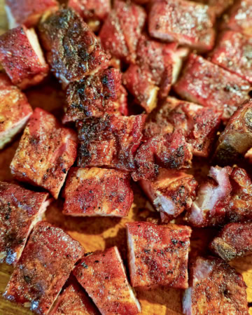 Chicago Style Smoked Rib Tips - Carne Diem