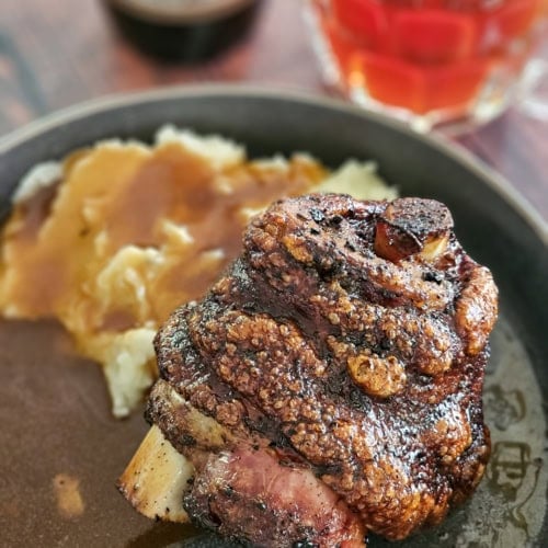 Smoked German Pork Knuckle: Roasted Schweinshaxe - Carne Diem