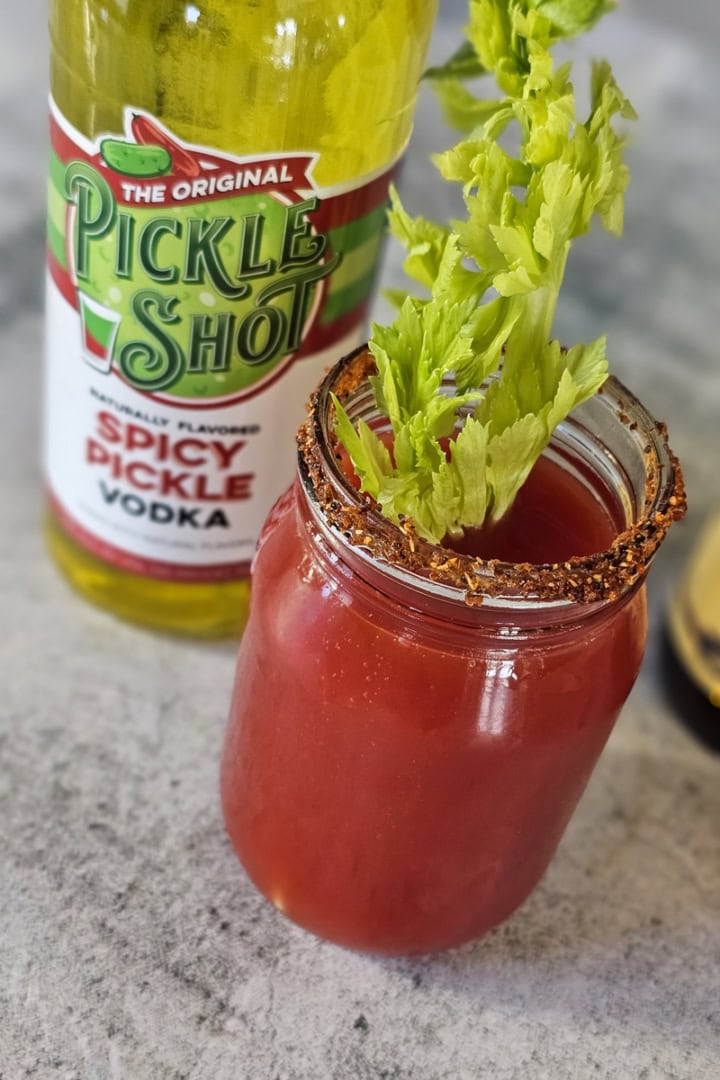 The Best Spicy Dill Pickle Bloody Mary Recipe - Carne Diem