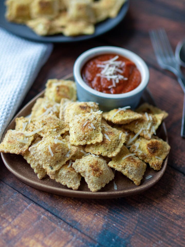 St. Louis Style Toasted Ravioli on a Blackstone - Carne Diem