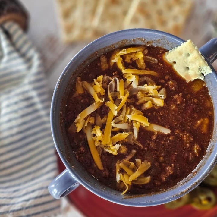 Blue Ribbon Winning 4 Meat Chili with Beans - Carne Diem